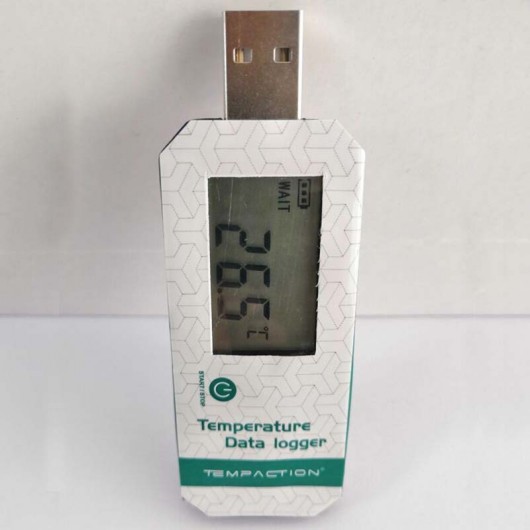 Data Logger Single Use with display